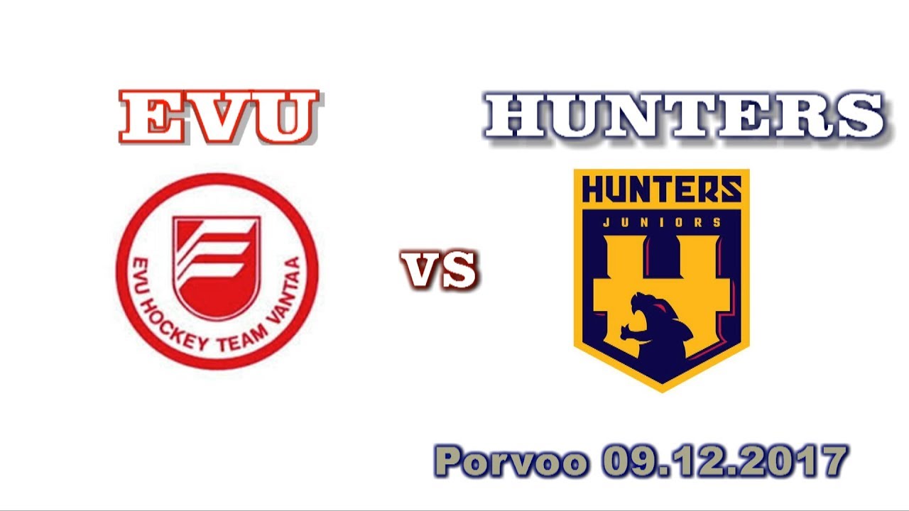 EVU vs HUNTERS Porvoo 9.12.2017 - YouTube