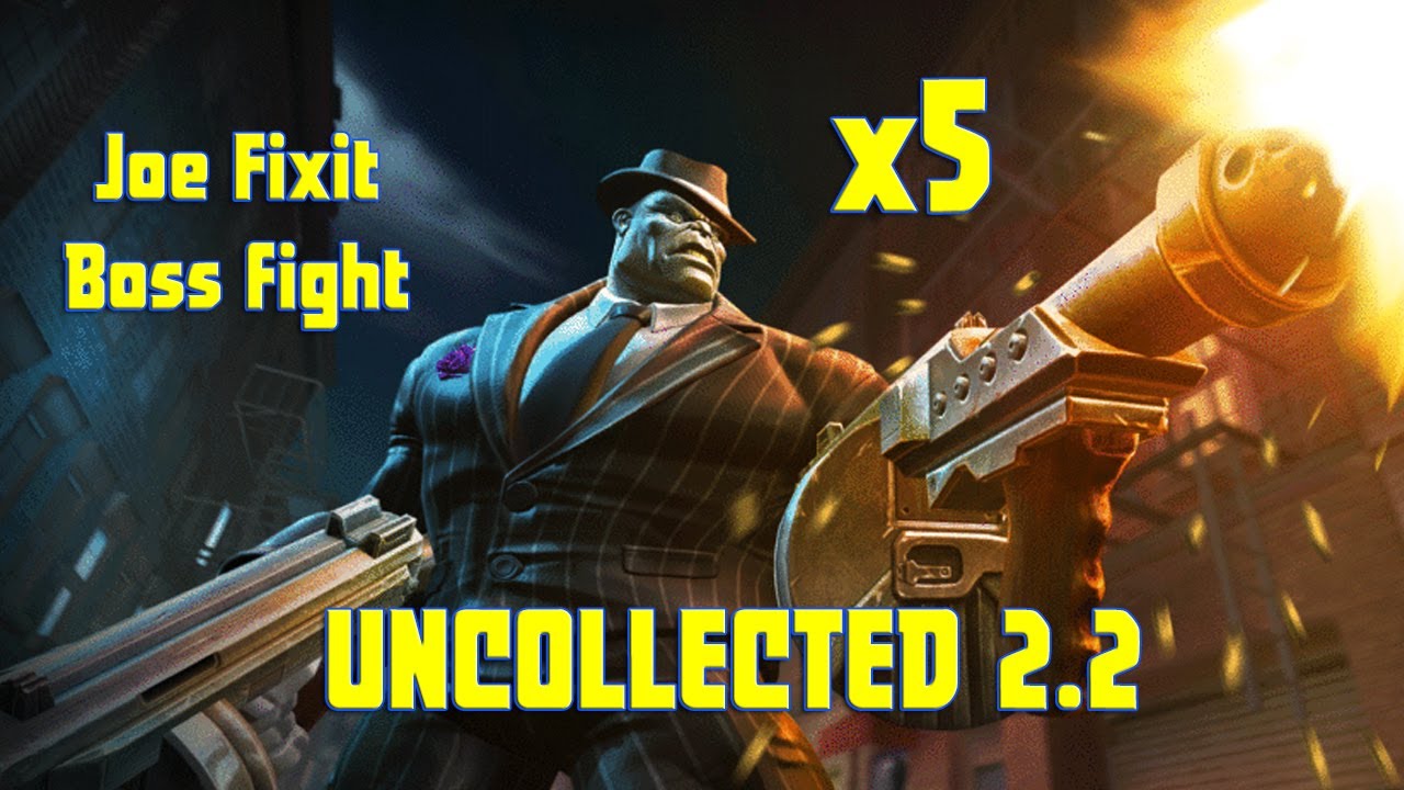 MCOC Uncollected 2.2 Joe Fixit Boss Fights x5 - Chain of Command - YouTube