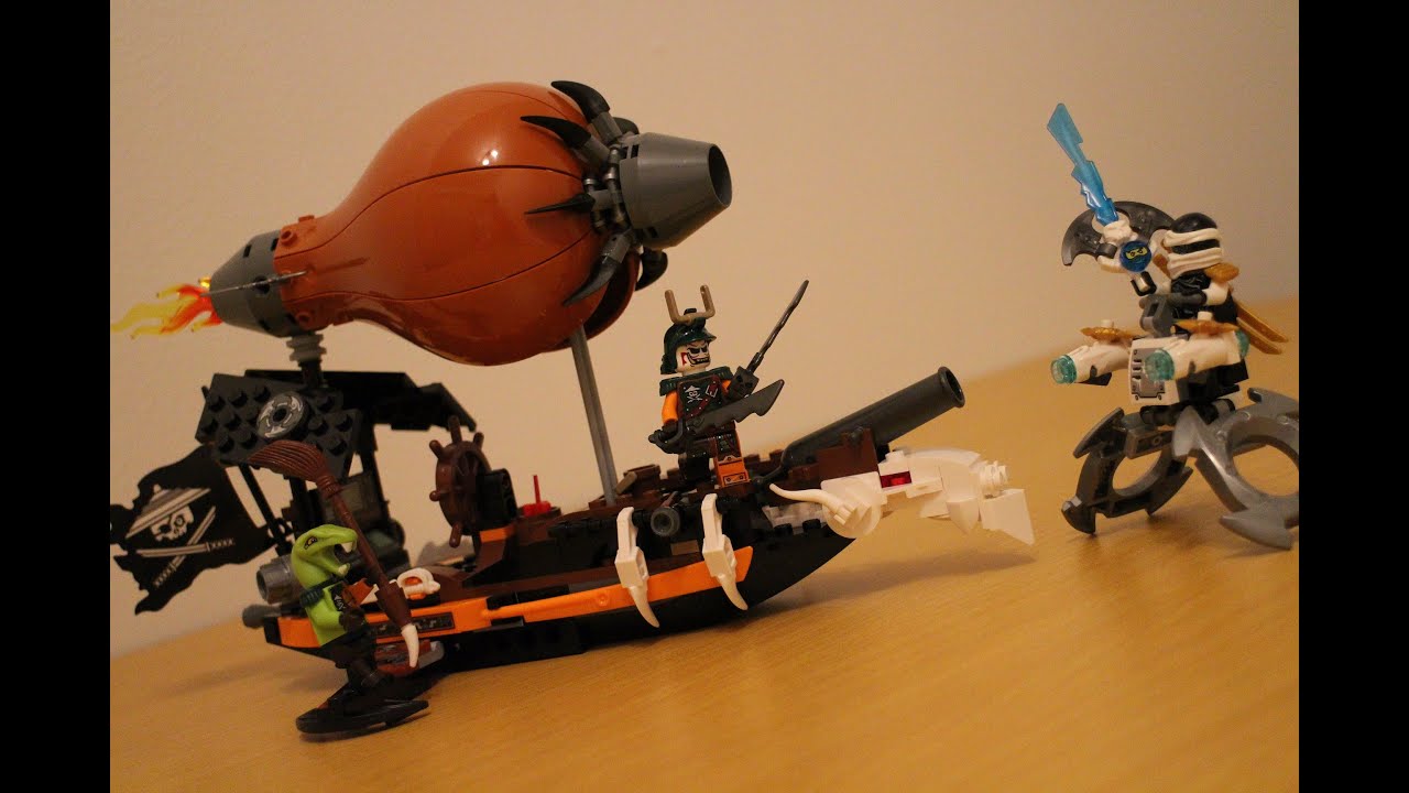 LEGO Ninjago 70603: Raid Zeppelin/Дирижабль-штурмовик - YouTube
