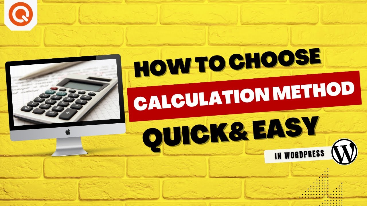 How to Choose Calculation Method with WordPress Quiz Plugin - YouTube