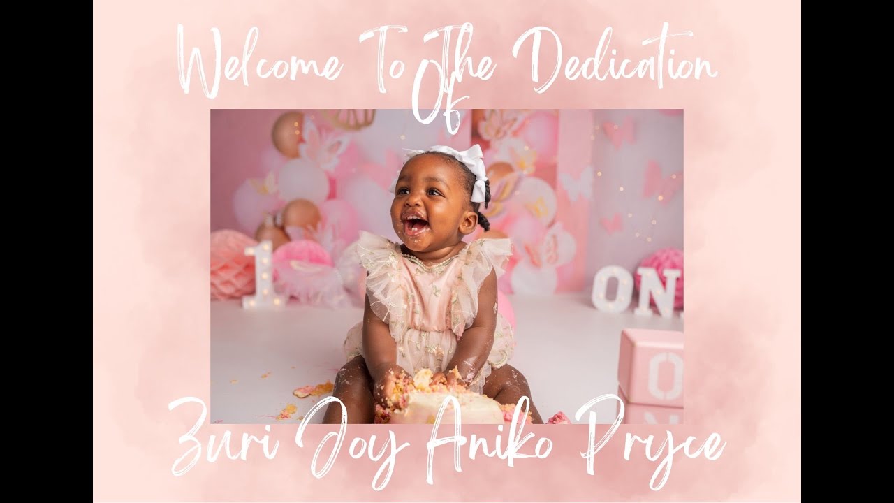 Dedication Service of Zuri Joy Aniko Pryce - YouTube