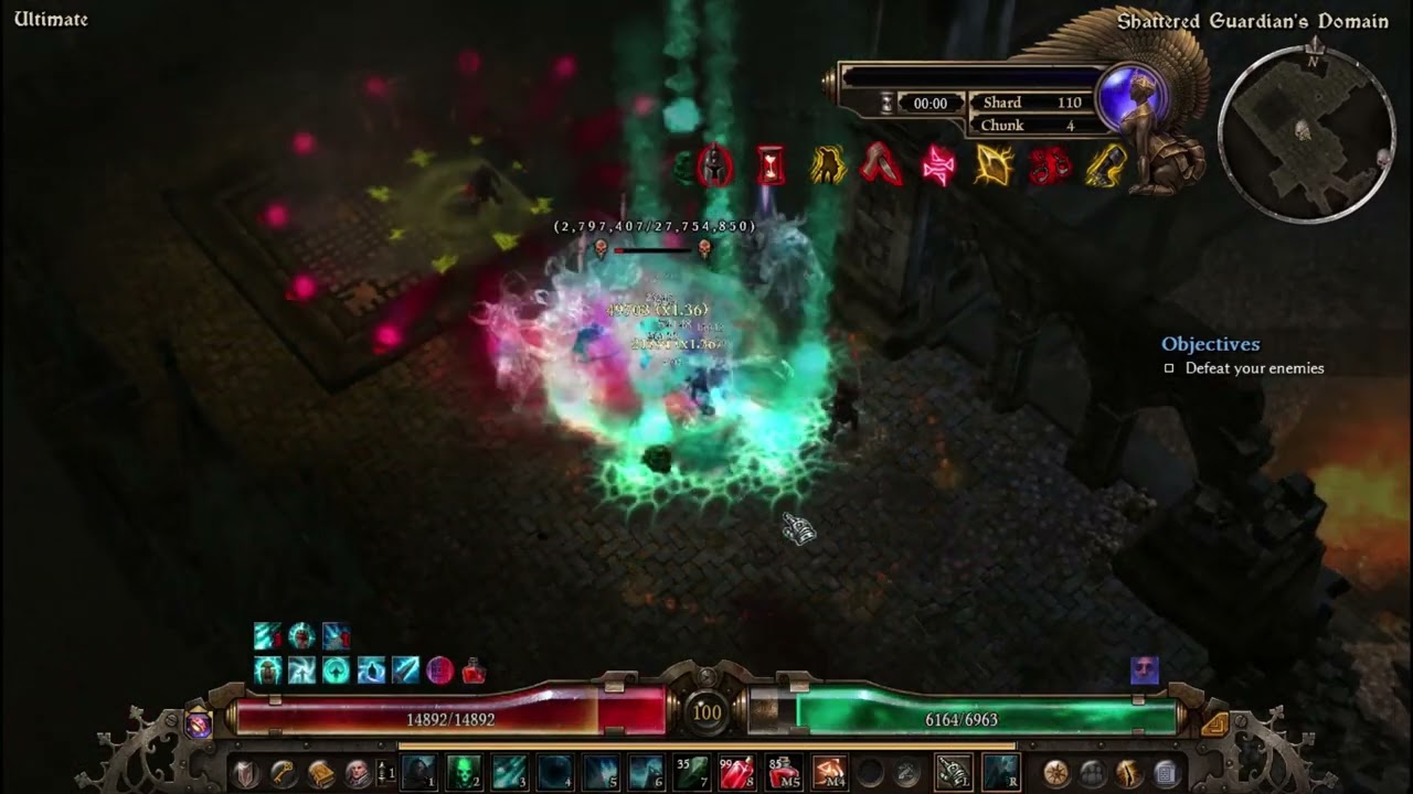 Diviner Spellbinder Aeon Eternity spec SR 110 bosses (multiple deaths ...