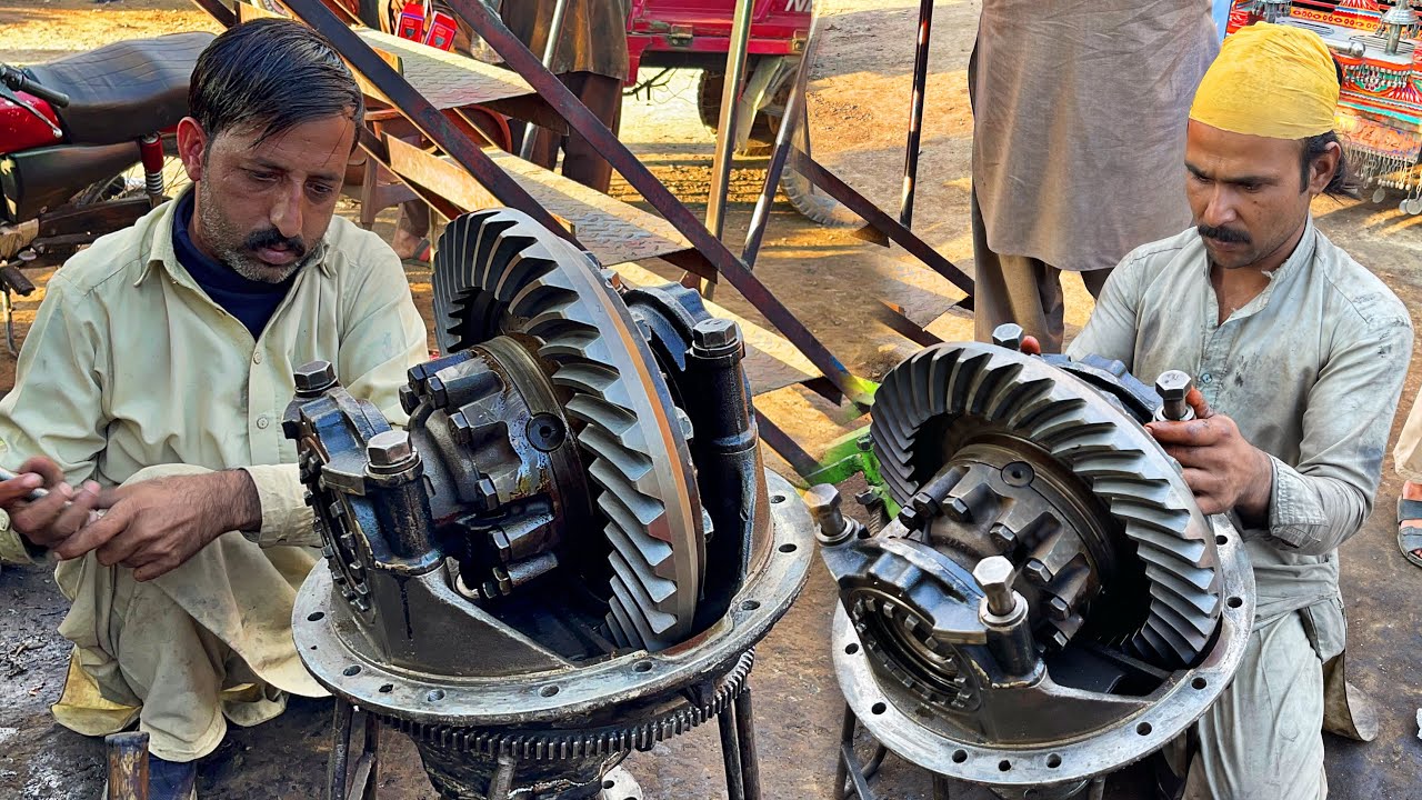 Restoration Of UD Truck Differential Gear Gerari Setting Information ...