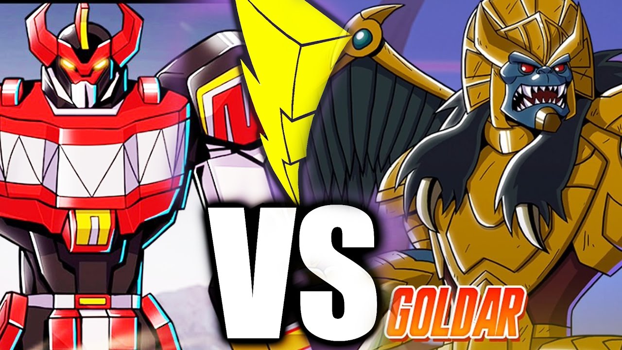 Goldar VS Megazord Epic Battle | Power Rangers Mega Battle - YouTube