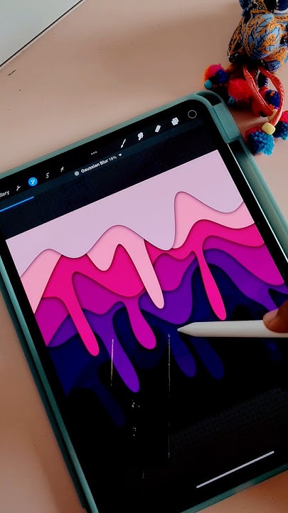 Create a wallpaper in Procreate #procreatetutorials #procreate #procreateart @Myboringtimes ...