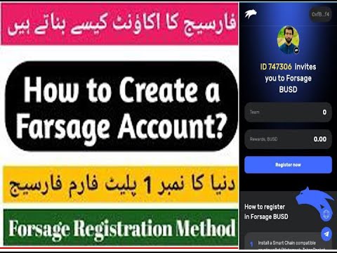 How to Create And Active Forsage Account|How To join Forsage System ...