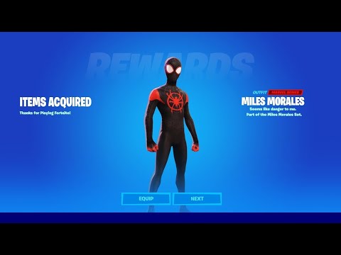 *NEW* Spider-Man Miles Morales Skin is Coming to Fortnite LEAKED - YouTube
