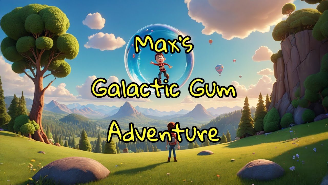 Max's Galactic Gum Adventure. Story Videos for Kids - YouTube