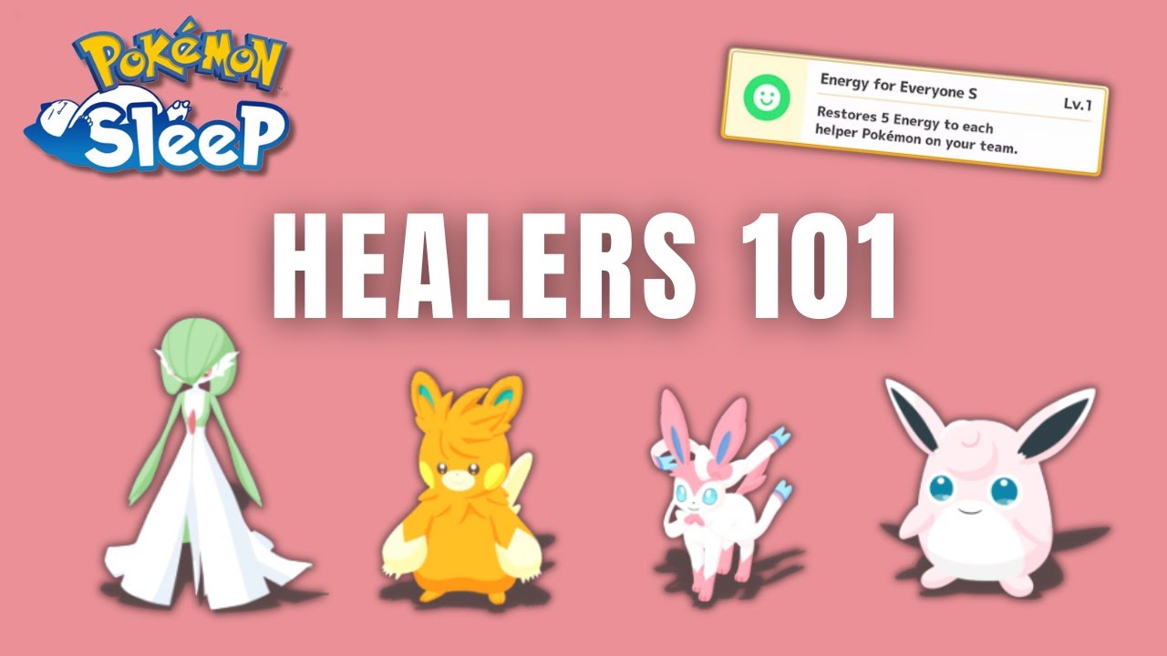 Best Healers & Early Game Recommendations in Pokémon Sleep - YouTube