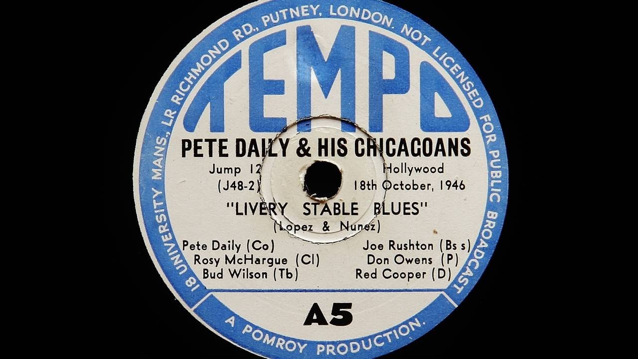 Pete Daily and His Chicagoans – Livery Stable Blues - YouTube