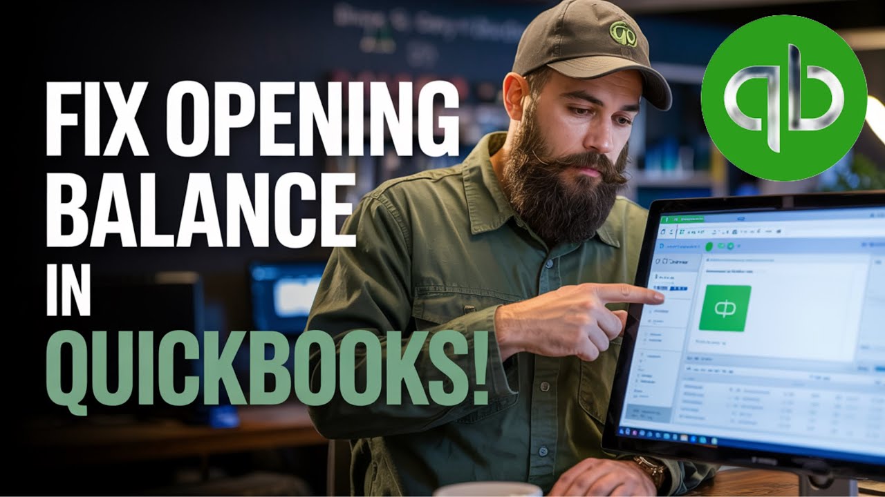 How To Change Opening Balance in QuickBooks Online (Step-by-Step) - YouTube