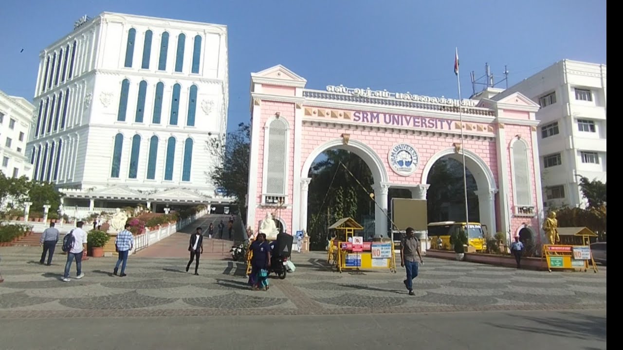 SRM University Chennai campus tour campus #srmuniversity # ...