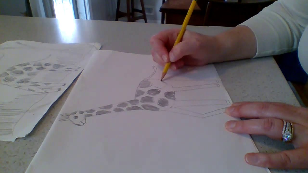 Giraffe Pattern Drawing Video - YouTube