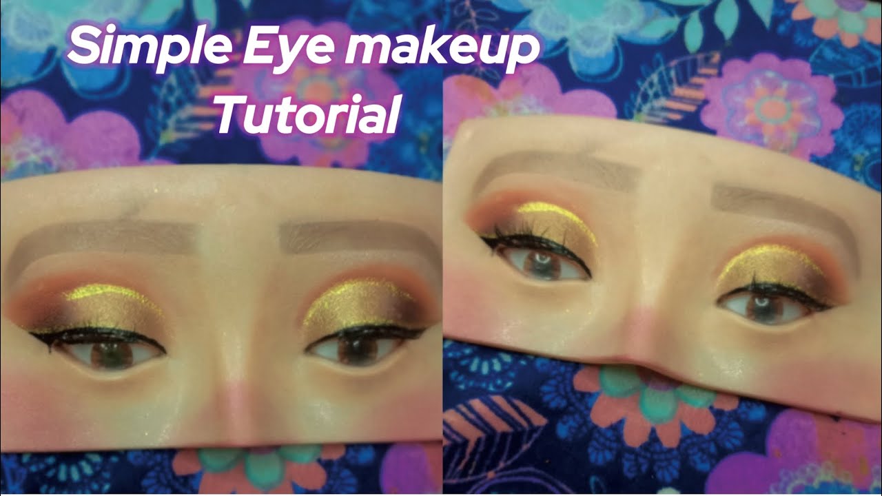 Soft Simple Eye Makeup Tutorial Quick And Easy Eye Makeup Tutorial 7623