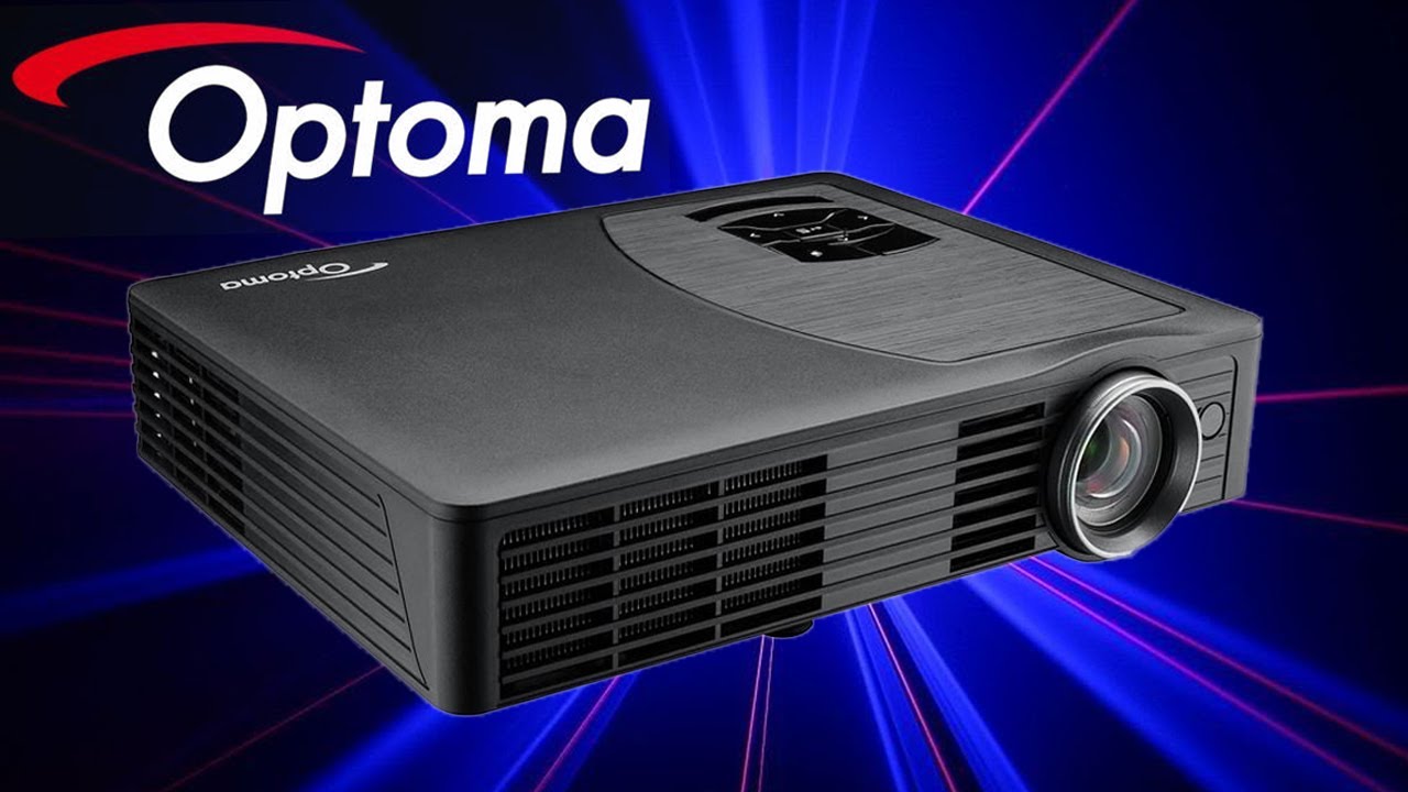 First Look at Optoma's WiFi Enabled LED Projectors - CES 2012 - YouTube