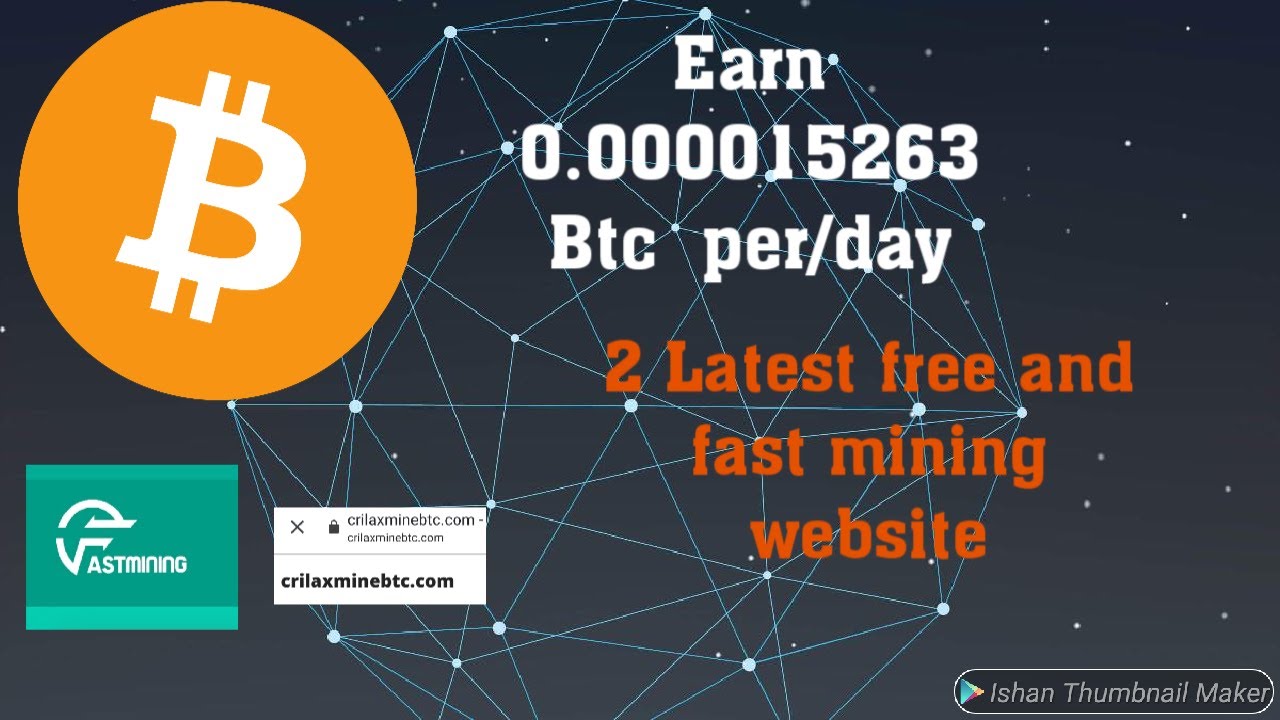 Latest 2 free btc mining website 2020 | with withdrawal proof | Today ...