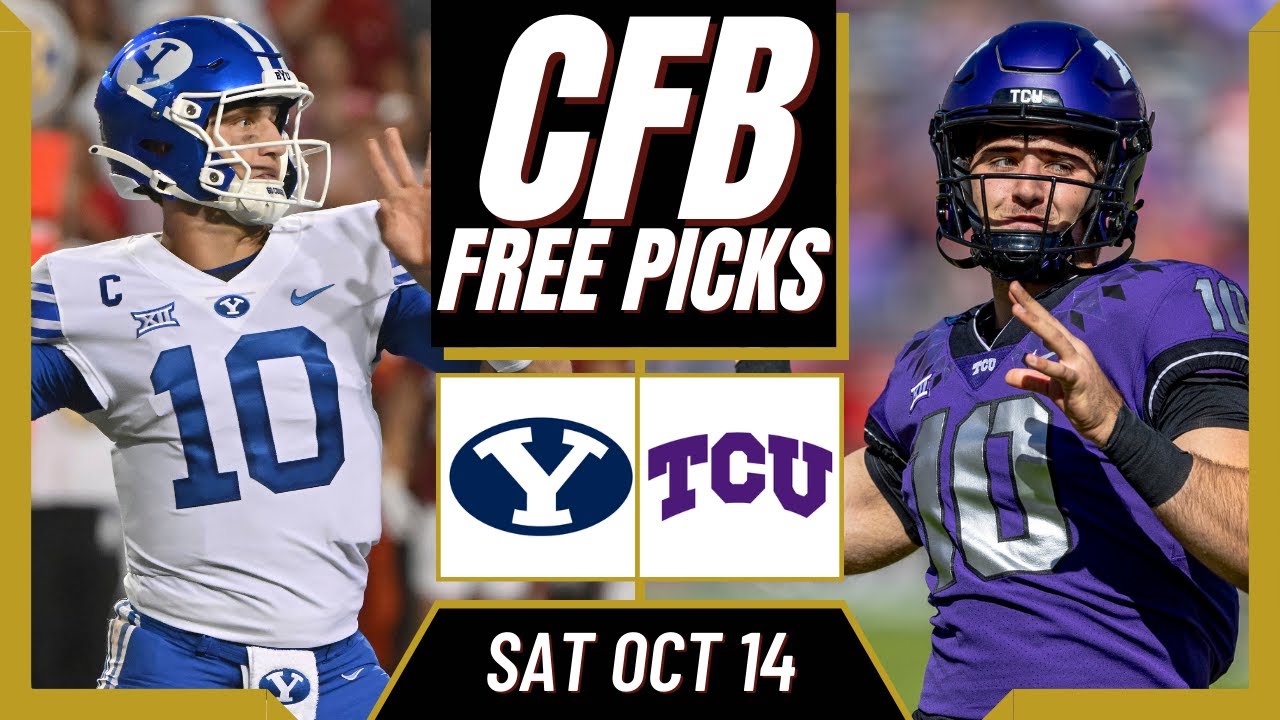 BYU vs. TCU CFB Picks & Prediction | College Football Free Picks Today ...