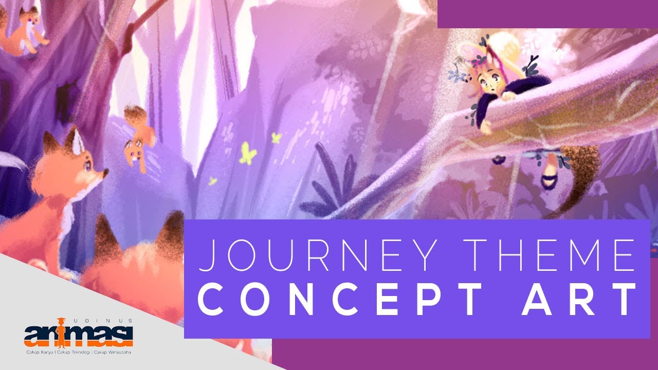 Journey Theme Concept Art - Illustration - YouTube