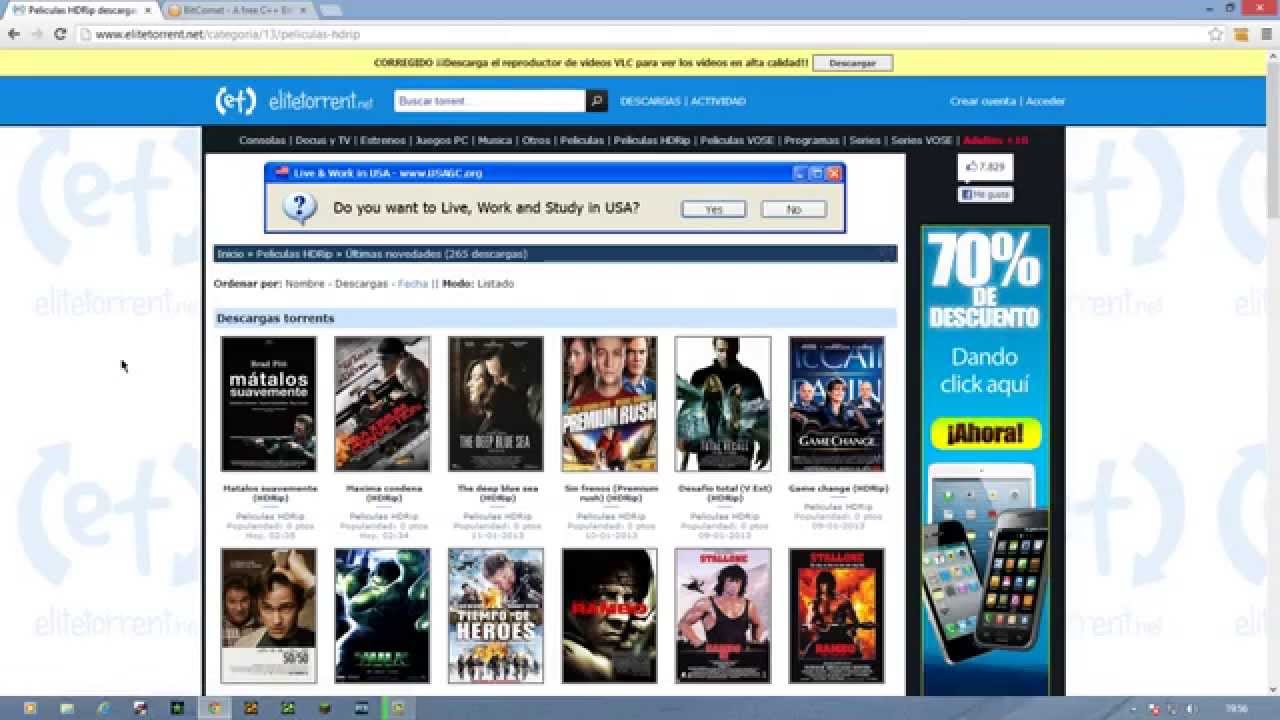 Como descargar peliculas en HD GRATIS - YouTube