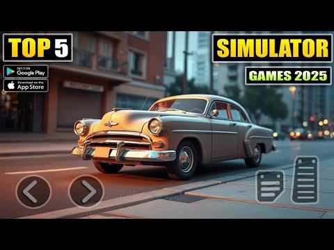Top 5 Simulator Games For Android 2025 | New Games With Realistic ...