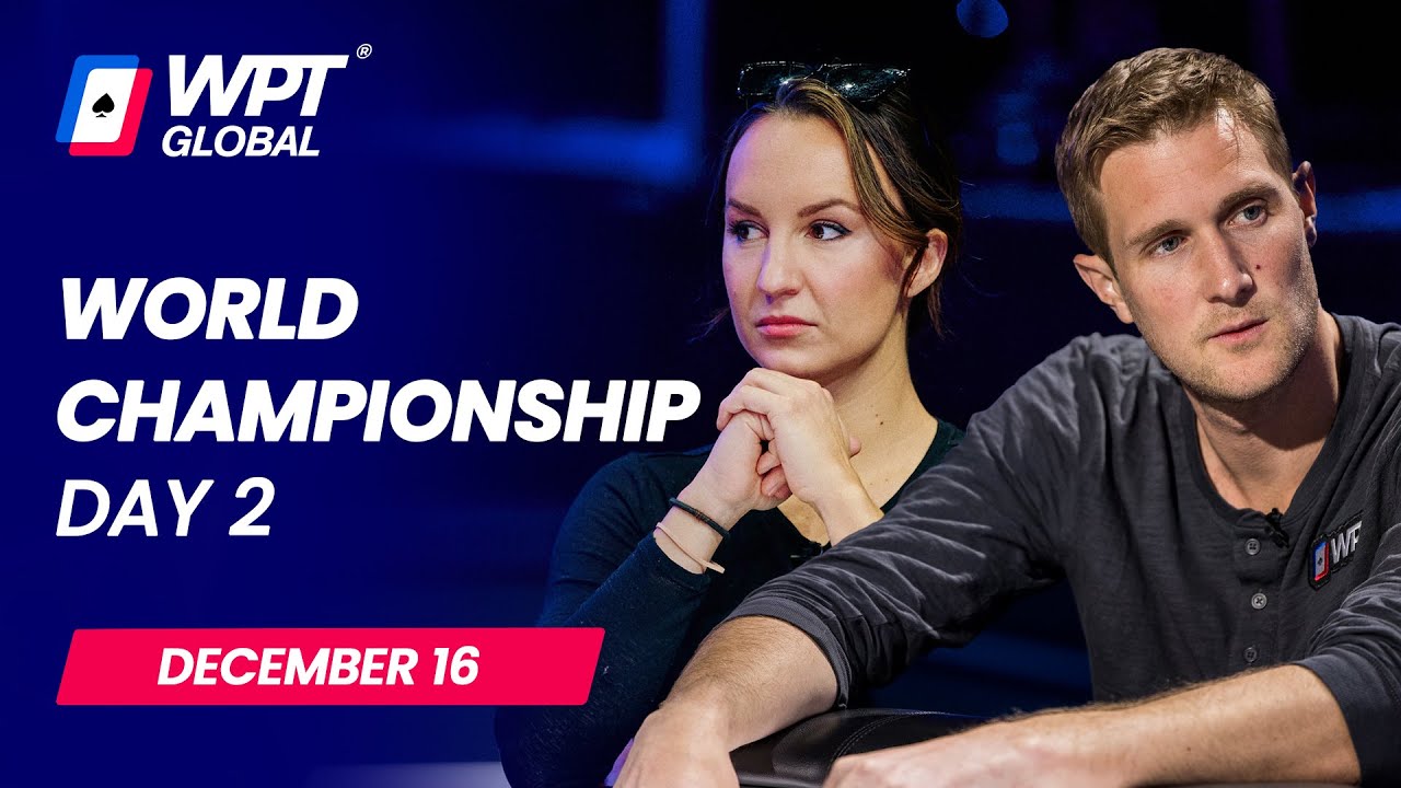 $40,000,000 WPT World Championship - Day 2 - YouTube