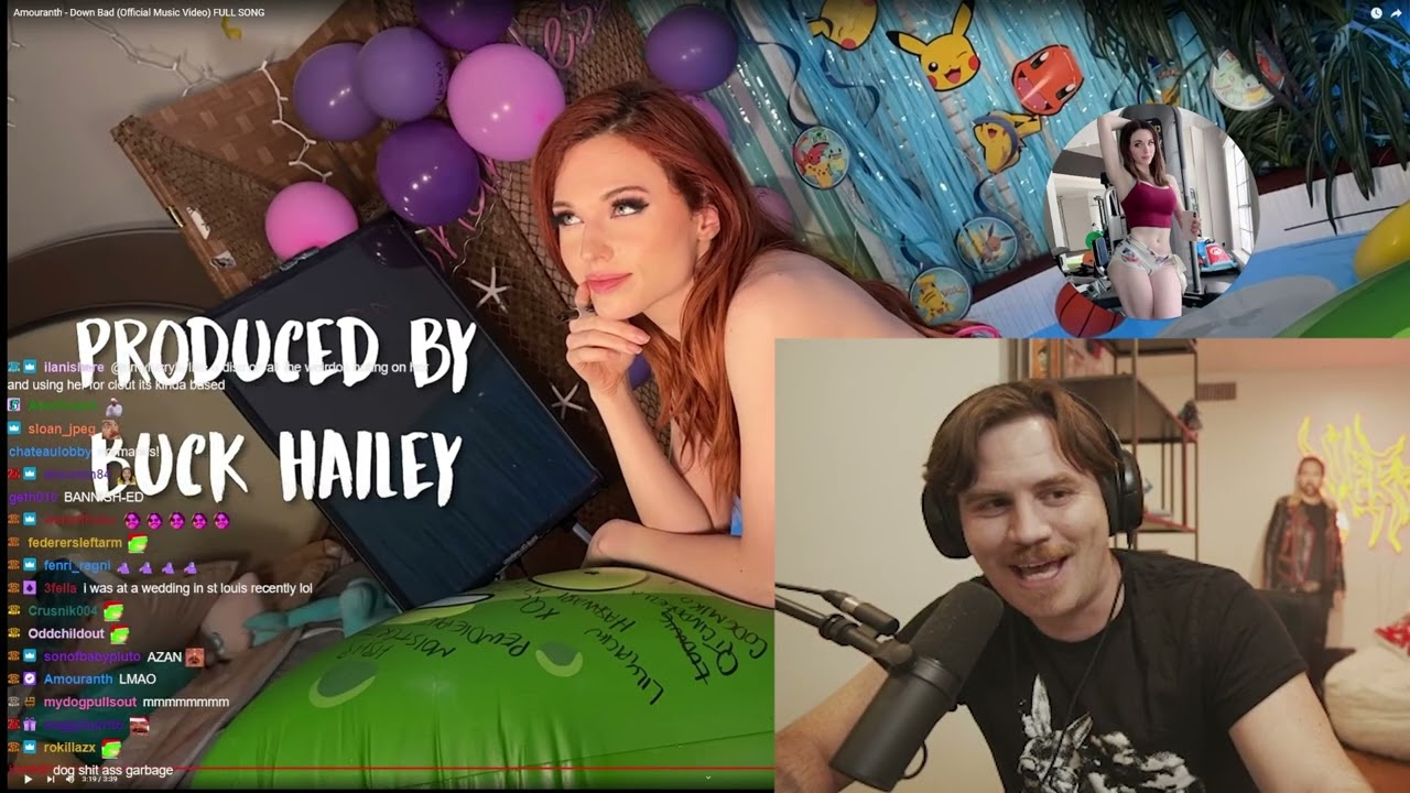 Amouranth Is A Swimming Streamer - YouTube