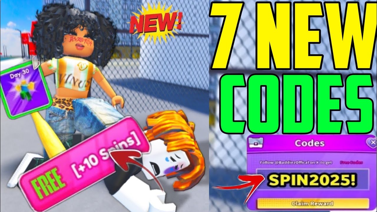 ⚠️ALL NEW 💥CODE!⚠️BADDIES ROBLOX CODES 2025 JANUARY - BADDIES CODES ...