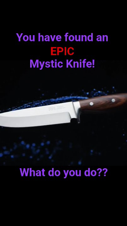 epic mystic knife roll - YouTube