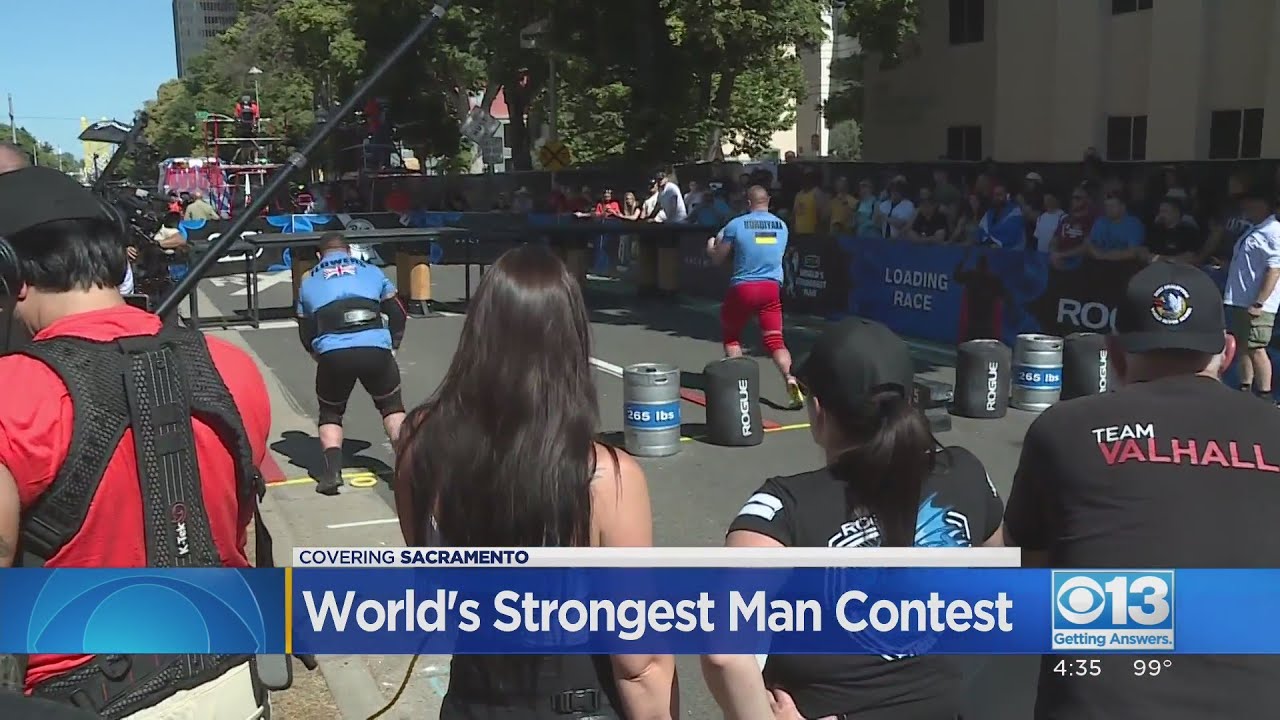 Sacramento Hosts World's Strongest Man Contest For Second Year - YouTube