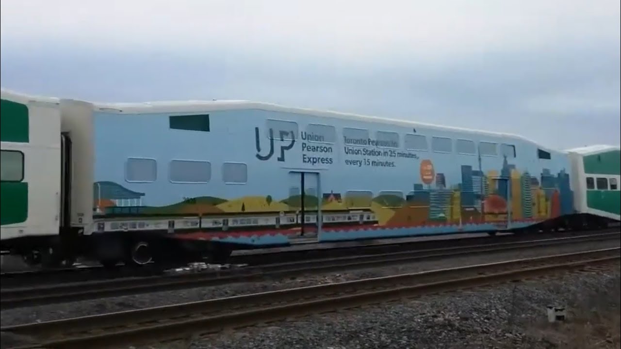 (Mid Old Cab Car 214) GO Transit 644 With 354 At Burloak - YouTube