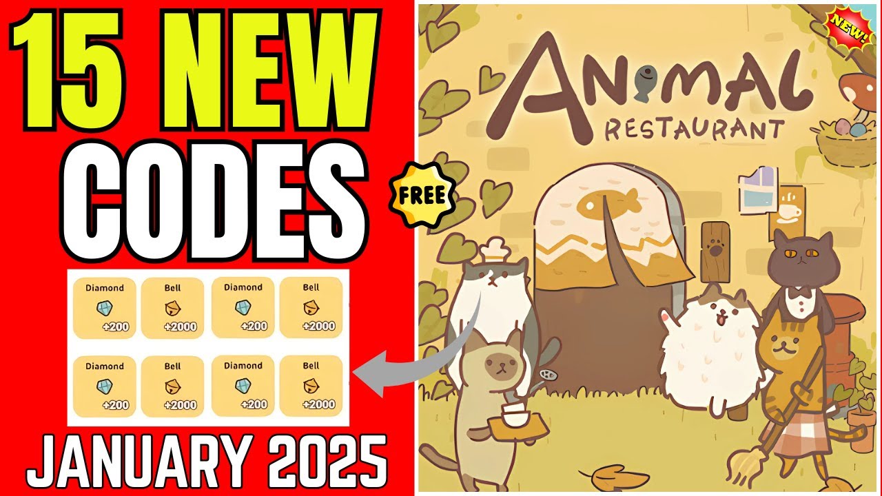 ANIMAL RESTAURANT CODES TUTORIAL JANUARY 2025‼️ (HOW TO REDEEM ANIMAL ...