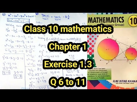 Class 10 mathematics | Chapter 1 | Exercise 1.3 | Q6 to Q11 - YouTube