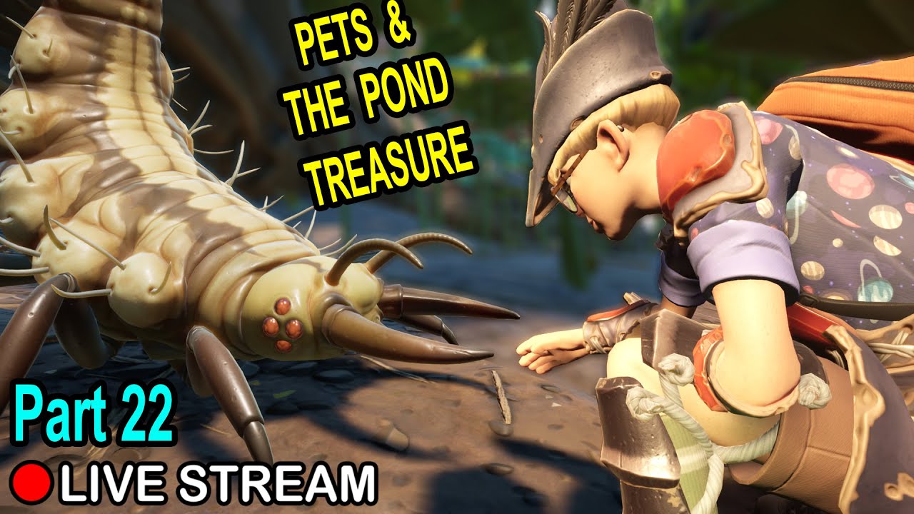 🔴LIVE: GROUNDED - PETS & POND Treasure + more!! Grounded gameplay part ...