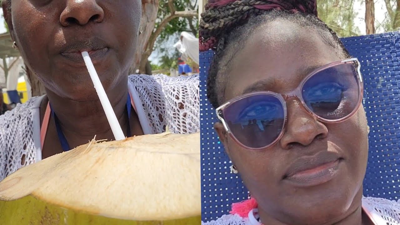 BEACH TRIP TO 876 BEACH IN TRELAWNY JAMAICA - YouTube