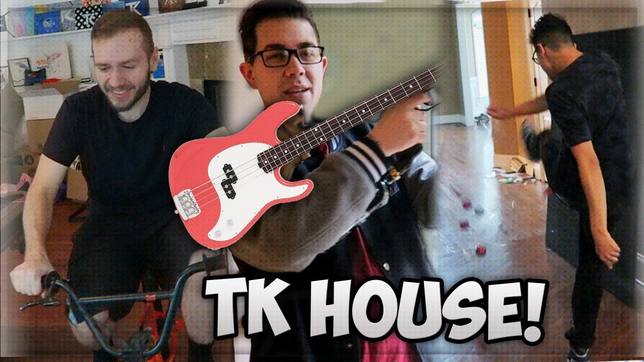 TK HOUSE VLOG - KOSDFF'S BDAY | THEORY'S INDOOR BMX CAREER COMES TO AN ...