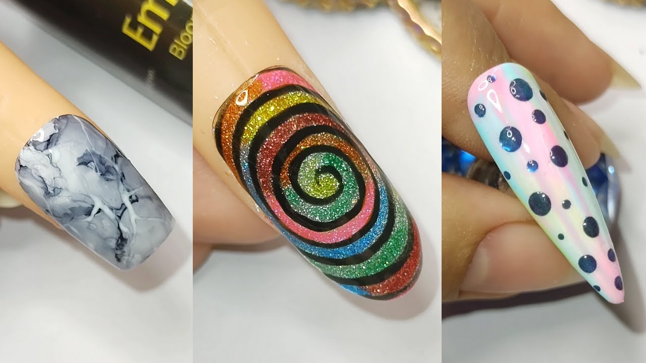 #203 creative nail art designs |new nail art designs | easy nail art ...