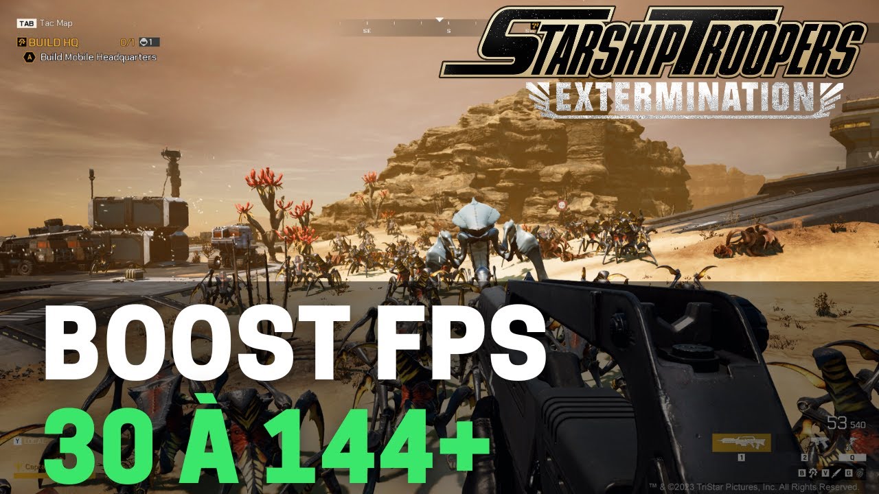 Starship Troopers Extermination - MEILLEURS paramètres PC (Maximiser ...