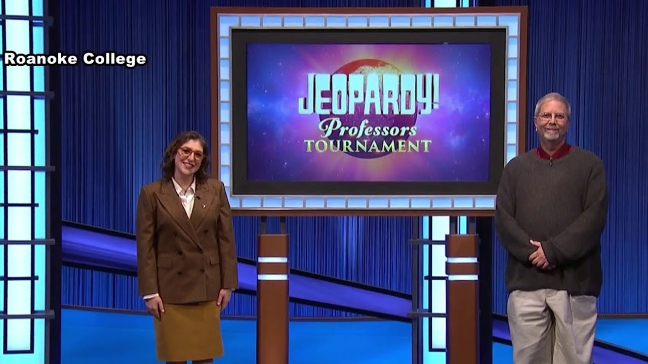 Roanoke College professor featured on Jeopardy! - YouTube