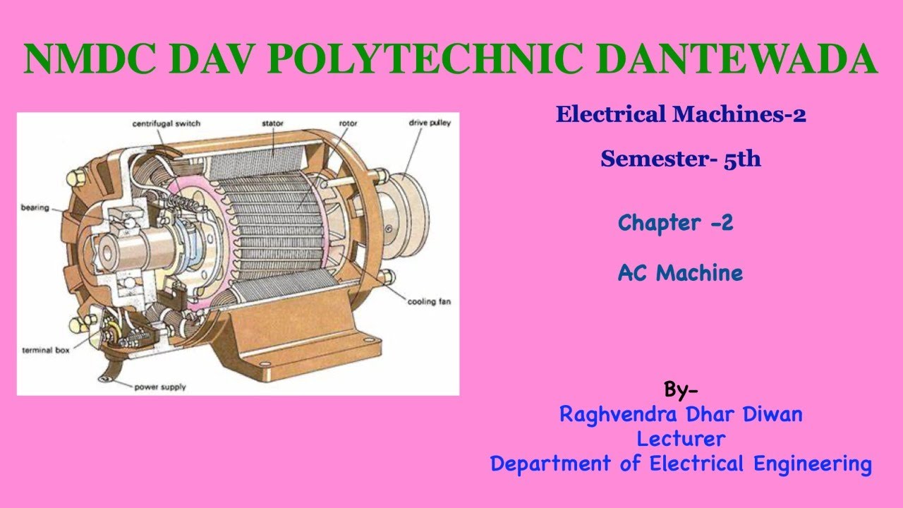 Electrical Machines-2 Chapter -2 - YouTube