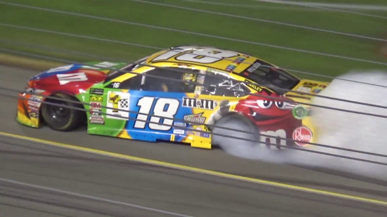 Kyle Busch, Richmond burnout 2018 - YouTube