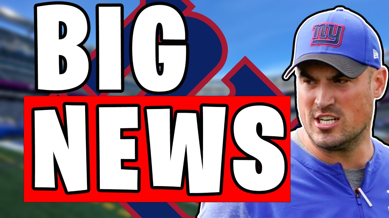 New York Giants| BIG NEWS FOR Giants - YouTube