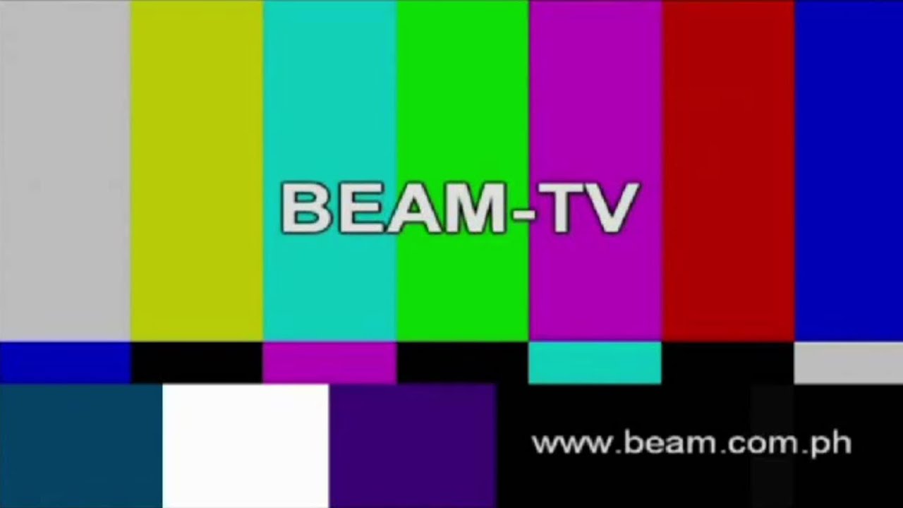 BEAM-TV Test Card SMPTE Color Bars - YouTube