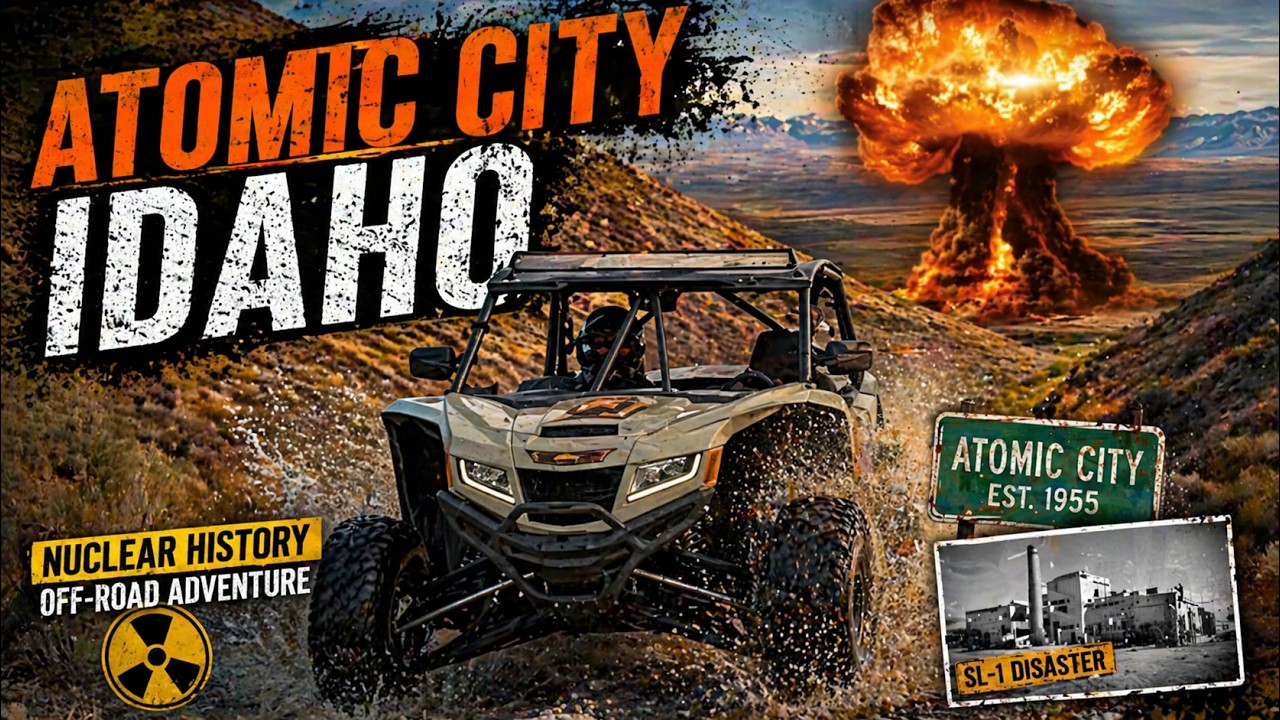 CEDAR BUTTE: Our First Time Riding The Desert Around ATOMIC CITY - YouTube