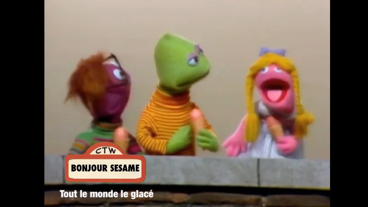 Bonjour Sesame 1976 - Tout le monde le glacé - YouTube