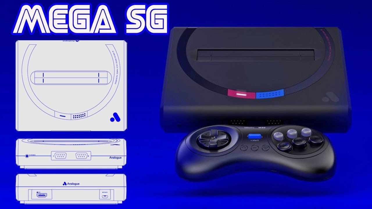 Une megadrive HD la Mega SG FPGA d analogue 🎮 - YouTube