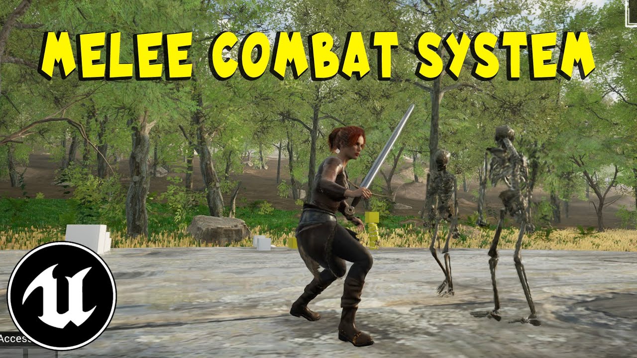 Melee Combat System in Unreal Engine - YouTube