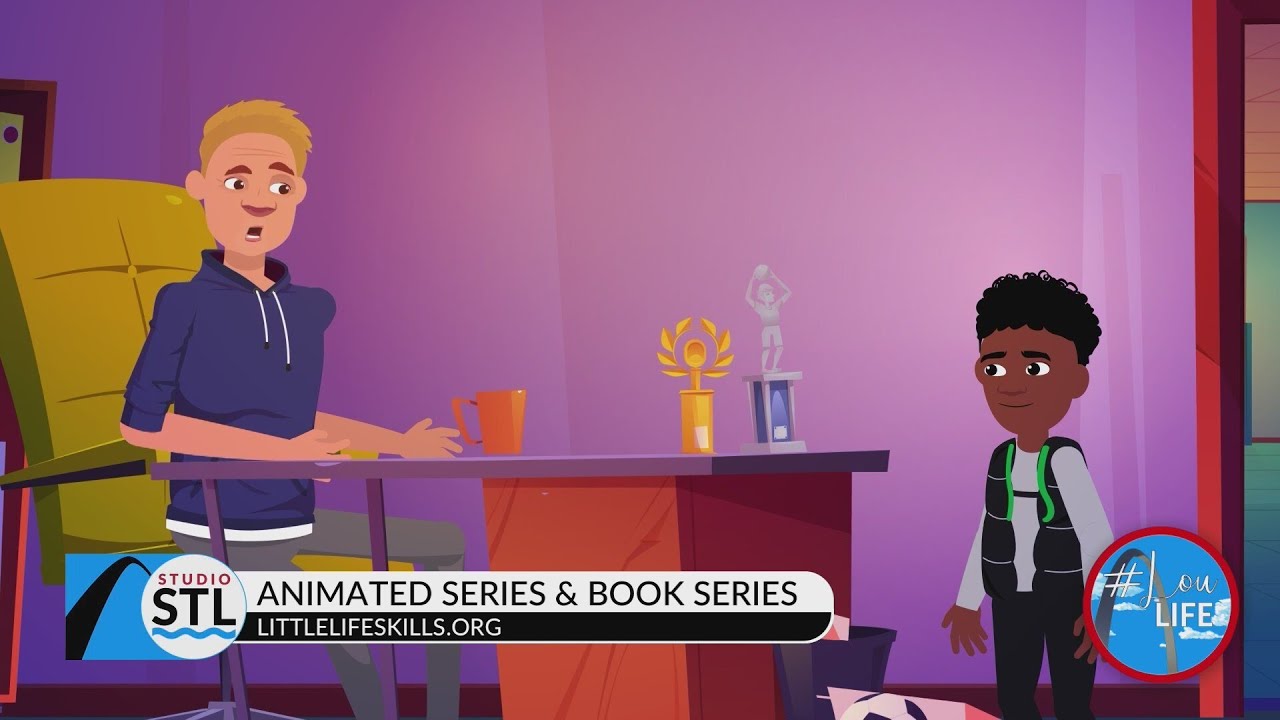 St. Louis-based cartoon, Little Life Skills teaches kids essential life ...