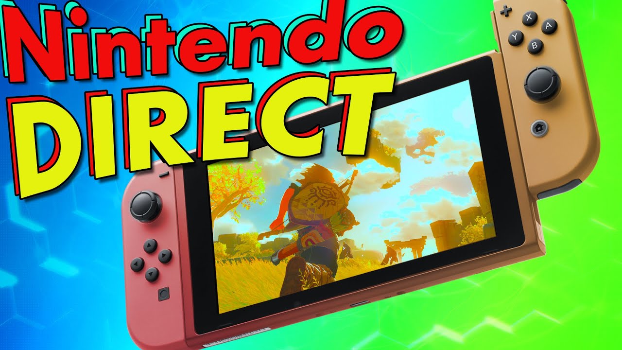 Watching the Nintendo Direct Live come hang out! - YouTube