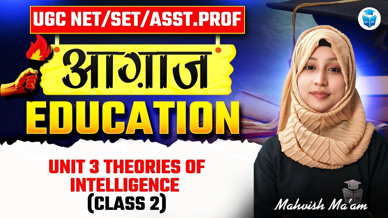 UGC NET/SET/Assistant Prof. 2025 | Paper 2 Education Unit 3 Theory of ...