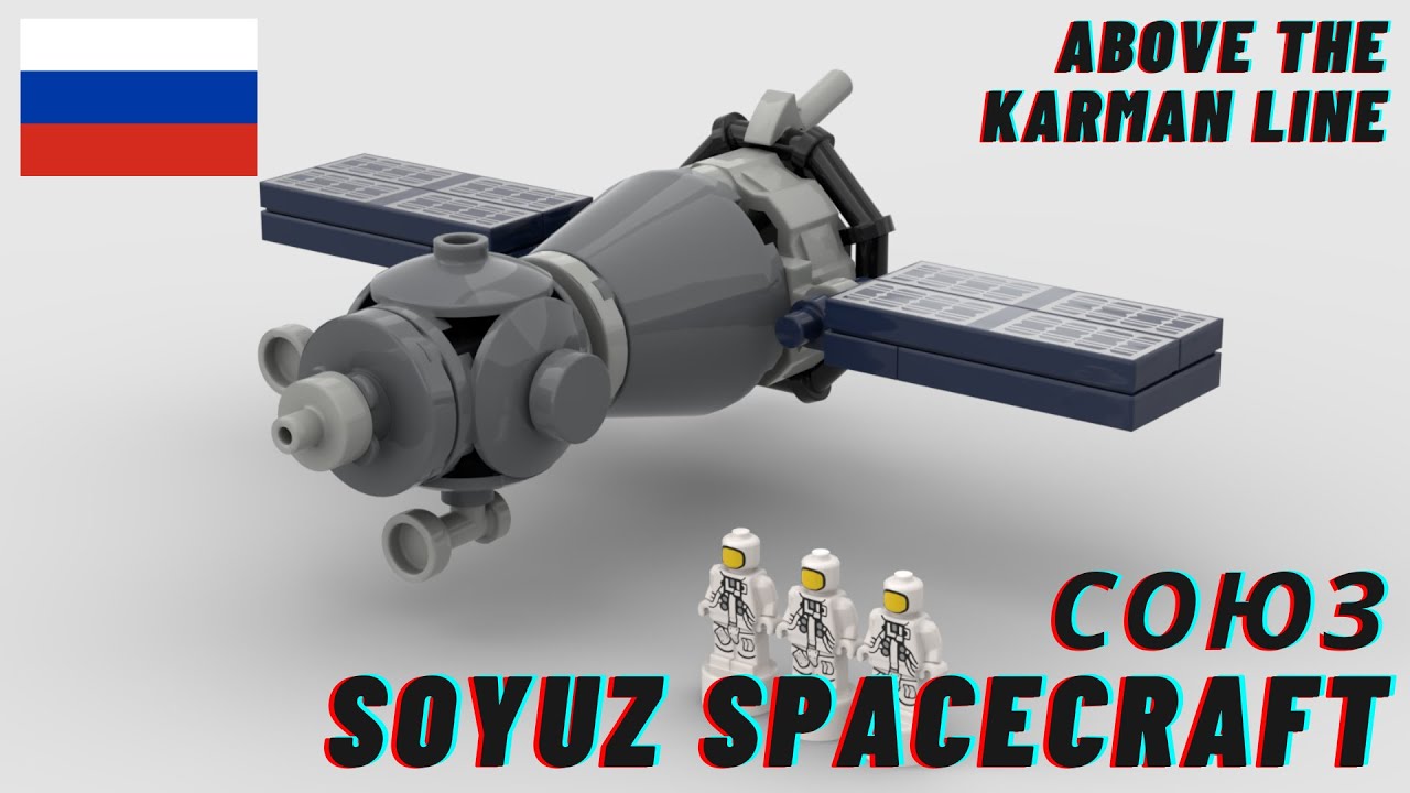 LEGO Ideas Soyuz Spacecraft - YouTube